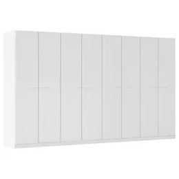 Dreht&uuml;renschrank Rauch "Kleiderschrank Schrank Garderobe TOPSELLER OTELI inkl. Inneneinteilung", wei&szlig; (alpinwei&szlig;), B:360cm H:210cm T:54cm, Holzwerkstoff, Schr&auml;nke, Dreht&uuml;renschrank, mit zus&auml;tzlichen Einlegeb&ouml;den, optional mit Spiegel MADE IN GERMANY
