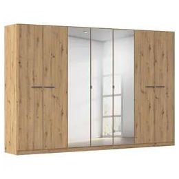 Dreht&uuml;renschrank Rauch "Kleiderschrank Schrank Garderobe TOPSELLER OTELI inkl. Inneneinteilung", eiche artisan, B:315cm H:210cm T:54cm, Holzwerkstoff, Schr&auml;nke, Dreht&uuml;renschrank, mit zus&auml;tzlichen Einlegeb&ouml;den, optional mit Spiegel MADE IN GERMANY
