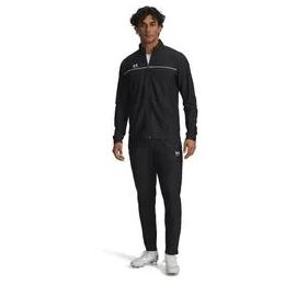 Trainingsanzug Under Armour "UA M CHALLENGER TRACKSUIT", Herren, Gr. XL, wei&szlig; (schwarz,, wei&szlig;), Obermaterial: 100% Polyester, Sportanz&uuml;ge Trainingsanzug, f&uuml;r Sport und Freizeit, leichtes Material, sportlicher Stil