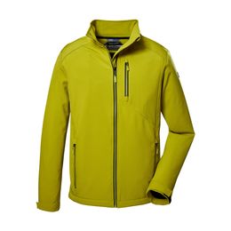 Killtec Herren Softshelljacke "KOS 263 MN SFTSHLL JCKT", gr&uuml;n, Gr. L, Oberstoff: Oberseite: 90% Polyester, 10% Elasthan, R&uuml;ckseite: 100% Polyester,