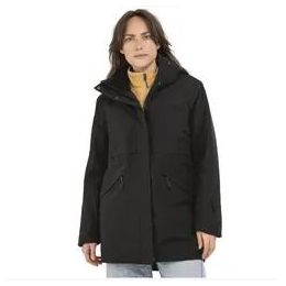 Sch&ouml;ffel Parka SCH&Ouml;FFEL "Ins Parka Style Malkay WMS", Damen, Gr. 40, schwarz, Obermaterial: 100% Polyester. Futter: 100% Polyester. Wattierung: 100% Polyester, Jacken Parka, W&auml;rmend, winddicht, wasserdicht, &Uuml;bergangsjacke