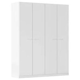 Dreht&uuml;renschrank Rauch "Kleiderschrank Schrank Garderobe TOPSELLER OTELI inkl. Inneneinteilung", alpinwei&szlig;, B:181cm H:229cm T:54cm, Holzwerkstoff, Schr&auml;nke, Dreht&uuml;renschrank, mit zus&auml;tzlichen Einlegeb&ouml;den, optional mit Spiegel MADE IN GERMANY