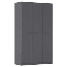 Dreht&uuml;renschrank Rauch "Kleiderschrank Schrank Garderobe TOPSELLER OTELI inkl. Inneneinteilung", graumetallic, B:136cm H:229cm T:54cm, Holzwerkstoff, Schr&auml;nke, Dreht&uuml;renschrank, mit zus&auml;tzlichen Einlegeb&ouml;den, optional mit Spiegel MADE IN GERMANY