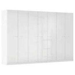 Dreht&uuml;renschrank Rauch "Kleiderschrank Schrank Garderobe TOPSELLER OTELI inkl. Inneneinteilung", alpinwei&szlig;, hochglanz wei&szlig;, B:315cm H:210cm T:54cm, Holzwerkstoff, Schr&auml;nke, Dreht&uuml;renschrank, mit zus&auml;tzlichen Einlegeb&ouml;den, optional mit Spiegel MADE IN GERMANY