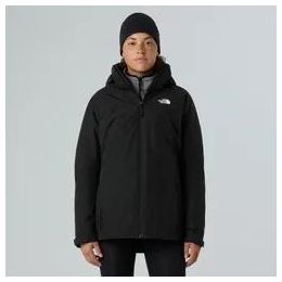 3-in-1-Funktionsjacke The North Face "W INLUX TRICLIMATE - EU", Damen, Gr. XS, tnf schwarz heather, tnf schwarz, Obermaterial: 100% Polyester, Jacken, f&uuml;r verschiedene Wetterbedingungen, mit DryVentTM-Au&szlig;enjacke