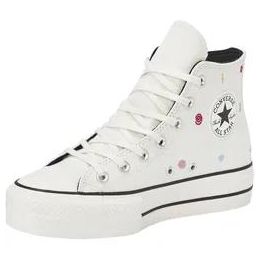Sneaker Converse "CHUCK TAYLOR ALL STAR LIFT", Damen, Gr. 37, vintage wei&szlig;, vintage wei&szlig;, Textil, Schuhe Sneaker