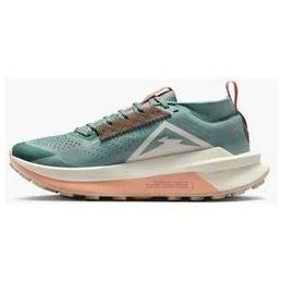 Laufschuh Nike "W ZOOMX ZEGAMA TRAIL 2", Damen, Gr. 39, cannon, soft pearl, orange chalk, Synthetik, Textil, Schuhe Laufschuh