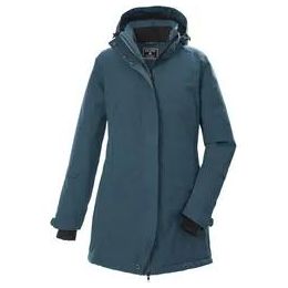Parka Killtec "KOW 20 WMN PRK", Damen, Gr. 40, hellpetrol, Obermaterial: 100% Polyester;Futter: 100% Polyester;F&uuml;llung: 100% Polyester, Jacken Parka, Wasser- und winddichter Parka mit regulierbarer Kapuze und Stauraum