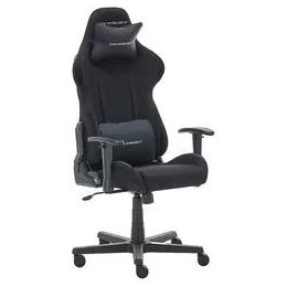 Gaming-Stuhl MCA furniture "DX Racer Formula Gamingchair", schwarz, B:65cm H:121cm T:65cm, Nylon, Polyester, Stoff, St&uuml;hle, Gaming-Stuhl, Gaming,Racing,Design,Lordose,Kissen,Armlehne,drehbar,verstellbar