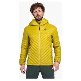 Sch&ouml;ffel Daunenjacke SCH&Ouml;FFEL "Down Jacket Style Cascata MNS", Herren, Gr. 50, gelb, Obermaterial: 100% Nylon. Futter: 100% Nylon. Wattierung: 90% Daunen, 10% Federn, Jacken Daunenjacke, f&uuml;r Trekking und Wandern, mit 90/10 Daunenf&uuml;llung