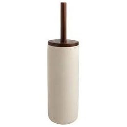 M&ouml;ve WC-Reinigungsb&uuml;rste M&Ouml;VE "Aura", creme, braun, B:11cm H:39cm &Oslash;:11cm, Holz, Keramik, Kunststoff, Reinigungsb&uuml;rsten