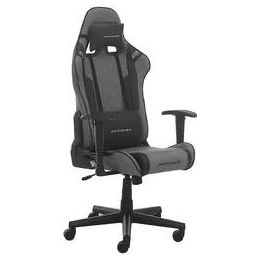 Gaming-Stuhl MCA furniture "DX Racer Prince Gamingchair", schwarz, B:67cm H:126cm T:67cm, Kunstleder, Nylon, Polyester, Polyurethan, Stoff, St&uuml;hle, Gaming-Stuhl, Gaming,Racing,Design,Lordose,Kissen,Armlehne,drehbar,verstellbar