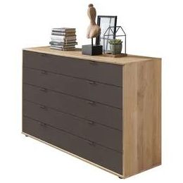 Schubkastenkommode Wiemann "Cardiff Sideboard, W&auml;scheschrank, teilmassiv Erle, mit Schubladen", braun, B:141cm, Sideboards, Schubk&auml;sten inklusive Selbsteinzug und D&auml;mpfung