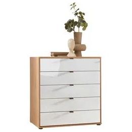 Schubkastenkommode Wiemann "Cardiff Sideboard, W&auml;scheschrank, teilmassiv Erle, mit Schubladen", braun, B:80cm, Sideboards, Schubk&auml;sten inklusive Selbsteinzug und D&auml;mpfung
