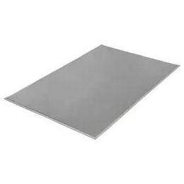 Badematte Kleine Wolke "&raquo;Velvet&laquo;", platin, H:5mm, Polyester, Badematten, Badematte, Badteppich, Uni Farben, Samt-Optik, leichter Schimmer