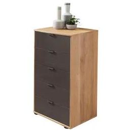 Schubkastenkommode Wiemann "Cardiff Sideboard, W&auml;scheschrank, teilmassiv Erle, mit Schubladen", braun, B:40cm, Sideboards, Schubk&auml;sten inklusive Selbsteinzug und D&auml;mpfung