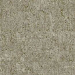 WOW Vliestapete "Kork Luxe", B/L: 0,52m x 10m, grau, Wohnzimmer, Tapeten, Taupe - 10m x 52cm