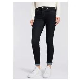 Slim-fit-Jeans MAC "RICH SLIM", Damen, Gr. 36, L&auml;nge 32, fashion rinsed, Denim/Jeans, Obermaterial: 71% Baumwolle, 16% Polyester, 11% Lyocell, 2% Elasthan, unifarben, slim fit lang, Jeans Slim-fit-Jeans, mit Stretch