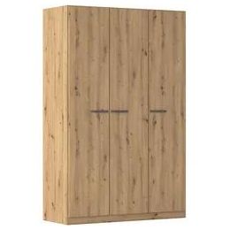 Dreht&uuml;renschrank Rauch "Kleiderschrank Schrank Garderobe TOPSELLER OTELI inkl. Inneneinteilung", eiche artisan, B:136cm H:210cm T:54cm, Holzwerkstoff, Schr&auml;nke, Dreht&uuml;renschrank, mit zus&auml;tzlichen Einlegeb&ouml;den, optional mit Spiegel MADE IN GERMANY