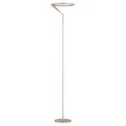 NOVA LUCE Stehlampe "TILIA", mocca, 1, &Oslash; 33cm H: 168cm, 1 Stk., Leuchten, Stehlampe