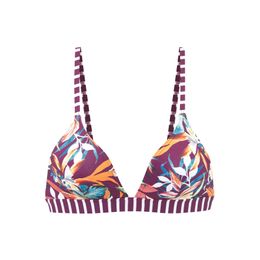 Venice Beach Damen Triangel-Bikini-Top "Cadu", bunt, Gr. 34, Obermaterial: 84% Polyamid, 16% Elasthan. Futter: 92% Polyester, 8% Elasthan,