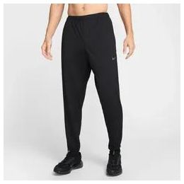Laufhose Nike "M NK DF CHALLENGER KNIT PANT", Herren, Gr. XL, N-Gr, schwarz, reflective silv, Obermaterial: 100% Polyester, Hosen Laufhose