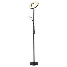 Searchlight Stehlampe "Mother & Child LED Floor Lamp", schwarz (matt schwarz), 1, &Oslash; 28cm H: 180cm, 1 Stk., Leuchten, Stehlampe
