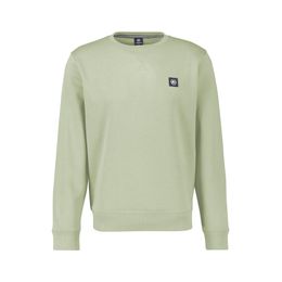 Lerros Herren Sweatshirt "Urbaner Sweatshirtstyle f&uuml;r Herren"bleached olive, Gr. M, 50% Baumwolle, 50% Polyester, Sweatshirts