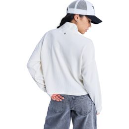 Roxy Damen Longtop "Carefree Cool", wei&szlig;, Gr. XL, Obermaterial: 95% Polyester, 5% Elasthan., Tops