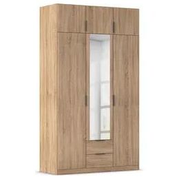 Kleiderschrank Rauch "Dreht&uuml;renschrank Schrank Garderobe Ankleide Schlafzimmer LAGOA", eiche sonoma, B:136cm H:235cm T:54cm, Holzwerkstoff, Schr&auml;nke, Kleiderschrank, ger&auml;umige Schubladen, 3 Breiten, optional mit Aufsatz MADE IN GERMANY