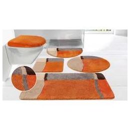 Badematte OTTO HOME "Belio, Badvorleger, Badezimmer Teppich" Gr. 8, terra, H:20mm, Kunstfaser, Badematten, Badematte, Badematte, Badteppich, Badematten auch als 2 tlg. Set erh&auml;ltlich, bunt