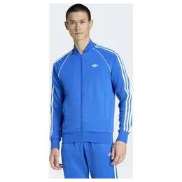 Trainingsjacke Adidas ORIGINALS "SST", Herren, Gr. XL, blau, wei&szlig;, Obermaterial: 70% Polyester, 30% Baumwolle, Jacken Trainingsjacke