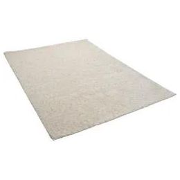 Teppich Sansibar "Munkmarsch Uni", beige (creme), B:90cm H:20mm L:160cm, Polyester, Teppiche, Teppich, meliert, 100% Polyester, besonders weich, Wohnzimmer, Schlafzimmer