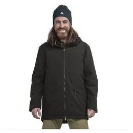 Sch&ouml;ffel Parka SCH&Ouml;FFEL "Ins Parka Style Malkay MNS", Herren, Gr. 52, schwarz, Obermaterial: 100% Polyester. Futter: 100% Polyester. Wattierung: 100% Polyester, Jacken Parka, f&uuml;r vielseitige Eins&auml;tze, mit PrimaLoft Black Insulation Eco