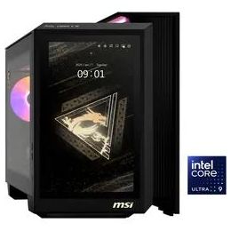 MSI Gaming-PC "MEG Vision X AI 2NVZ9-233DE", schwarz, Microsoft Windows 11 Home, 128 GB RAM 2.000 GB SSD, Desktop-PCs, Topseller
