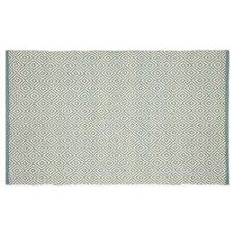 Fu&szlig;matte Pad "ANGIE, Schmutzfangmatte", opal, wei&szlig;, B:72cm H:8mm L:130cm, Kunstfaser, Teppiche, Fu&szlig;matte, Rauten Muster, In- und Outdoor geeignet, auch als L&auml;ufer erh&auml;ltlich