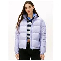 Tommy Hilfiger Steppjacke TOMMY JEANS "TJW PCKBL HD ESS PFFR SHINY EXT", Damen, Gr. XL (42), periwinkle dusk, Steppware, Obermaterial: 100% Nylon, unifarben, regular fit, Jacken Steppjacke