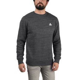 Blend Herren Longpullover "BHHenry"schwarz, Gr. S, Sweatware, 60% Baumwolle, 40% Polyester, Pullover, Sweatpullover mit Gummi-Patch