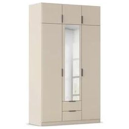Kleiderschrank Rauch "Dreht&uuml;renschrank Schrank Garderobe Ankleide Schlafzimmer LAGOA", beige (champagner), B:136cm H:235cm T:54cm, Holzwerkstoff, Schr&auml;nke, Kleiderschrank, ger&auml;umige Schubladen, 3 Breiten, optional mit Aufsatz MADE IN GERMANY