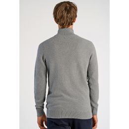LINDBERGH Herren Troyer "Troyer Relaxed Fit", grau, Gr. XXXL, unifarben, Obermaterial: 60% Baumwolle, 40% Polyester, Pullover