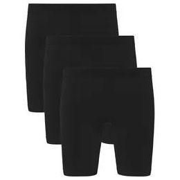 Panty Jockey "Skimmies", Damen, Gr. XXL, 3 Stk., schwarz, Single Jersey, Obermaterial: 85% Polyamid, 12% Elasthan, 3% Baumwolle, unifarben, eng, Unterhosen Panty, (3er Pack), Nahtlos