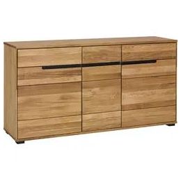 Sideboard Home Affaire, braun, B:162,5cm H:82,5cm T:40,5cm, Holz teilmassiv, Sideboards, Sideboard