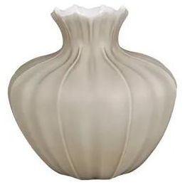 Tischvase Goebel "Vase Bahar", grau, B:23cm H:22cm T:23cm, Porzellan, Vasen