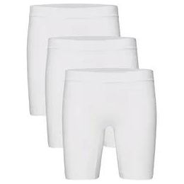 Panty Jockey "Skimmies", Damen, Gr. M, 3 Stk., wei&szlig;, Single Jersey, Obermaterial: 85% Polyamid, 12% Elasthan, 3% Baumwolle, unifarben, eng, Unterhosen Panty, (3er Pack), Nahtlos