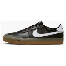 Sneaker Nike SPORTSWEAR "COURT SHOT", Herren, Gr. 47, schwarz, wei&szlig;, gum light braun, Synthetik, Schuhe Sneaker