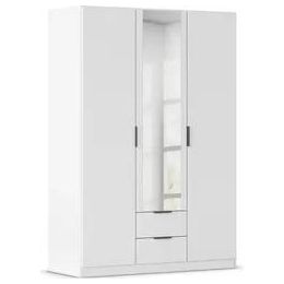 Kleiderschrank Rauch "Dreht&uuml;renschrank Schrank Garderobe Ankleide Schlafzimmer LAGOA", alpinwei&szlig;, B:136cm H:197cm T:54cm, Holzwerkstoff, Schr&auml;nke, Kleiderschrank, ger&auml;umige Schubladen, 3 Breiten, optional mit Aufsatz MADE IN GERMANY