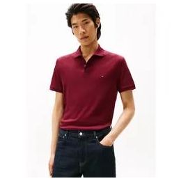 Poloshirt Tommy Hilfiger "LIQUID COTTON REGULAR SEASONAL", Herren, Gr. 3XL, deep rouge, Jersey, Obermaterial: 100% Baumwolle, normal h&uuml;ftlang, Rippb&uuml;ndchen, Shirts, mit Logostickerei