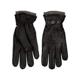 LINDBERGH Herren Lederhandschuhe "Handschuhe"schwarz, Gr. XL, Obermaterial: 100% Leder; Futter: 100% Polyester; F&uuml;llung: 100% Polyester, Handschuhe