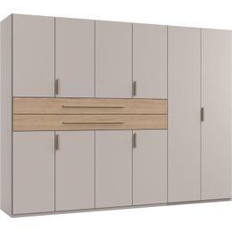 Dreht&uuml;renschrank wimex, B:270cm H:208cm T:58cmkaschmir, absetzung und griffe dorena oak nachbildung, Holzwerkstoff, Schr&auml;nke, "Digit Kleiderschrank