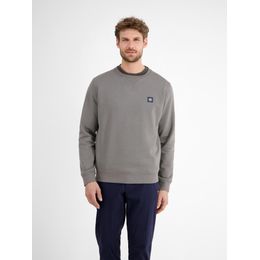 Lerros Herren Sweatshirt "Urbaner Sweatshirtstyle f&uuml;r Herren"basalt grau, Gr. M, 50% Baumwolle, 50% Polyester, Sweatshirts